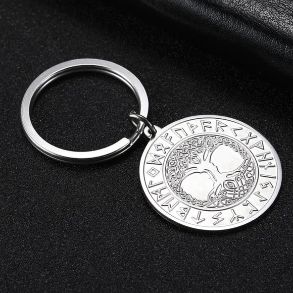 Accessories | 2 Tree Of Life Viking Runes Keychain New 2 With Any 1 ...